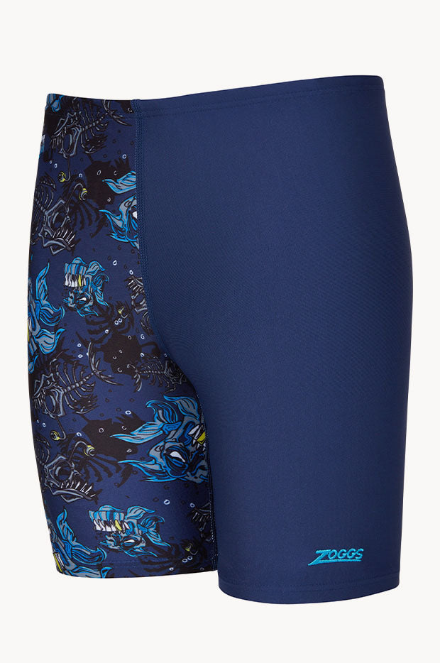 Zoggs - Boys Devil Fish Jammer - Navy | Swimwear Galore AU