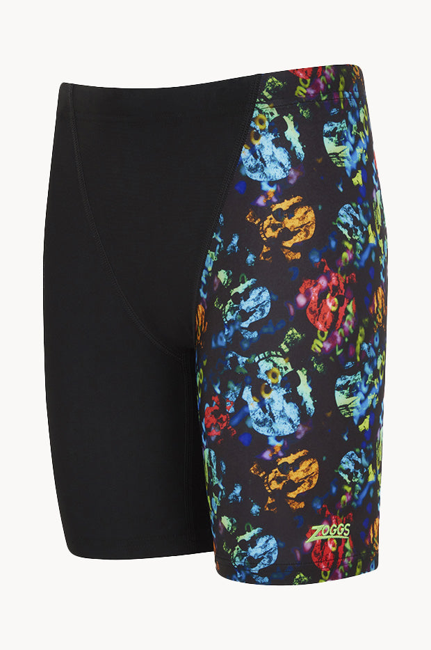 Zoggs - Boys Brainbox Volt Jammer - Black/Multi | Swimwear Galore US