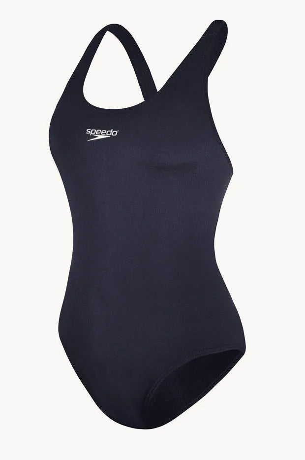 Speedo - Endurance+ Leaderback One Piece - Navy | Swimwear Galore US
